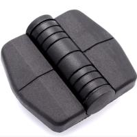 China Plastic Butterfly Door Hinges Black Rotate 90 Degrees for sale