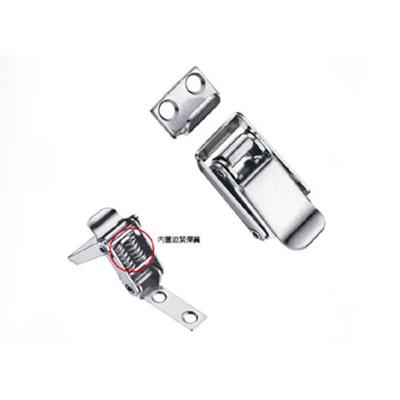 China 34mmx14mmx7.7mm Spring Silver Toggle Draw Latch for sale