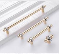 China Crystal 5in Cabinet Hardware Handle , Cabinet Handles And Knobs No Corrosion for sale
