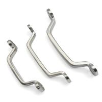 China Four Hole Stainless Steel Industrial Pull Handle Silver for sale