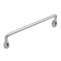 China Aluminum Industrial Cupboard Door Handles 40x40x12mm Round 90 Degree Folding for sale
