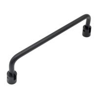 China Aluminum Industrial Cupboard Door Handles 40x40x12mm Round 90 Degree Folding for sale