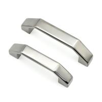 China Stainless Steel Handle U Shaped Cabinet Pull External Hole / Internal Thread Handle for sale