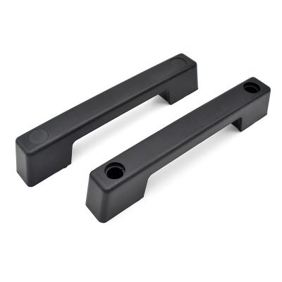 China 232mm U Black Plastic Pull Handle Medical Equipment And Rail Transit Handle for sale