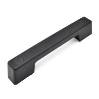 China 232mm U Black Plastic Pull Handle Medical Equipment And Rail Transit Handle for sale