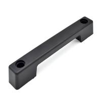 China 232mm U Black Plastic Pull Handle Medical Equipment And Rail Transit Handle for sale