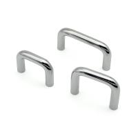 China Industrial Carbon Steel Chrome Plated Handle U Shaped Cabinet Door Handle for sale
