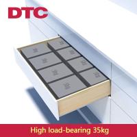 China 35kg Heavy Duty Full Extension Drawer Slides 77lb 10-22in for sale