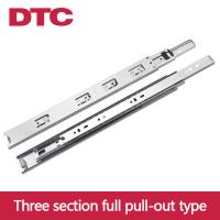 China Mounted Ball Drawer Slide Rail 400mm 16'' 45kg 100lb for sale