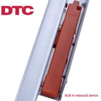 China 350mm Invisible Rebound Furniture Rail Drawer Runners 14 Inch for sale