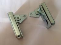 China Draw Hasp Lockable Draw Latch Black Triangle Vertical 63.5*47.1*28.6 for sale