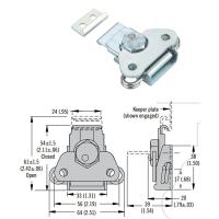 China Hasp Lock Rotary Toggle Clips Lockable Draw Latch Butterfly Type for sale