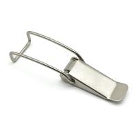 China Mild Steel Cabinet Boxes Hasp Lock 4.72 Inch Spring Loaded Catch Toggle Latch for sale