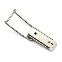 China Mild Steel Cabinet Boxes Hasp Lock 4.72 Inch Spring Loaded Catch Toggle Latch for sale