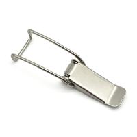 China Mild Steel Cabinet Boxes Hasp Lock 4.72 Inch Spring Loaded Catch Toggle Latch for sale
