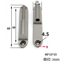 China Longitudinal Plug In Butterfly Hinge Zinc Alloy 35mm Lengh Detachable for sale