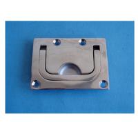 China Solid Boat Ring Pull Handles Hatch Flush Lift For Boat Deck for sale