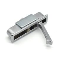 China Invisible Tatami Cabinet Industrial Pull Handle Drawer Zinc Alloy Rotating Hidden Grip for sale