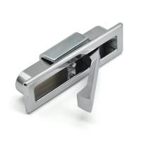 China Invisible Tatami Cabinet Industrial Pull Handle Drawer Zinc Alloy Rotating Hidden Grip for sale