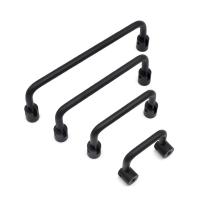 China Minimalist Wardrobe Pull Handle 40mm Hardware 90 Degree Folding for sale
