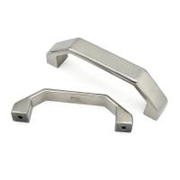 China U Stainless Steel Silver Cabinet Pull Handle 100mm Square Hardware Handle for sale