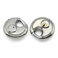 China Waterproof Stainless Steel Disc Lock With Key With 8 Inch Shackle Outdoor Padlock for sale