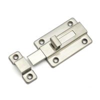China 2 Inch Door Latch Sliding Lock Barrel Bolt Anti Theft Wooden Door for sale