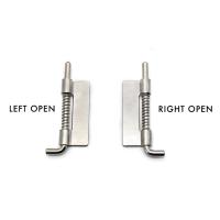 China 304 Stainless Steel Spring Loaded Latches Lock Hinge Security Bolt Barrel for sale