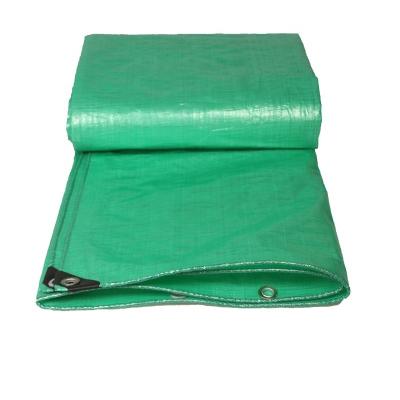 China China factory green waterproof coated HDPE woven pe polyethylene tarpaulin sheet  with best price for sale