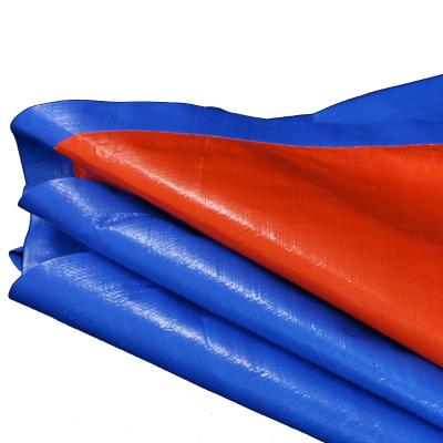China 150gsm orange waterproof pe tarpaulin for truck cover tarpaulin plastic polyethylene tarpaulin sheet with cheap price for sale
