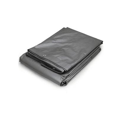 China High quality Plastic materials from china blue silver pe tarpaulin factory for truck cover in standard size for sale