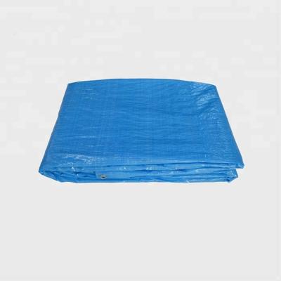China Hotselling Light Blue/White Waterproof PE Tarpaulin 4x5M in African Market from China factory for sale