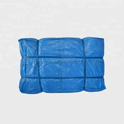 China Hotselling blue white pe waterproof tarpaulin plastic sheet 4x5M 150GSM for truck cover cheap price in china for sale