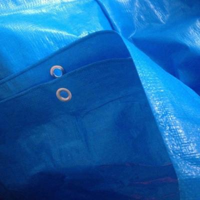China Best quality blue pe waterproof tarpaulin fabric plastic sheet 4x6M 150GSM for truck cover cheap price in china for sale