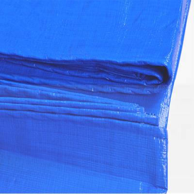 China High quality blue polyethylene plastic fabric wholesale PE tarpaulin waterproof tarpaulin sheet with eyelets reinforce for sale