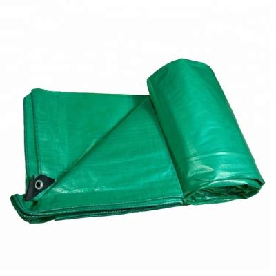 China 180gsm blue green PE tarpaulin 8x10m factory made HDPE China poly tarps fabric sheet for car cover for sale