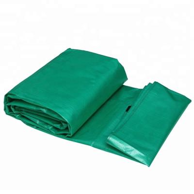 China 200gsm blue green PE tarpaulin 4x6m factory made HDPE China poly tarps fabric sheet for car cover for sale