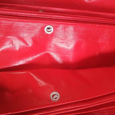 China Best Quality Polyethylene Tarpaulin Sheet Red Blue PE Tarpaulin Plastic Rainproof Cover Tarpaulin Roofing Cover for sale