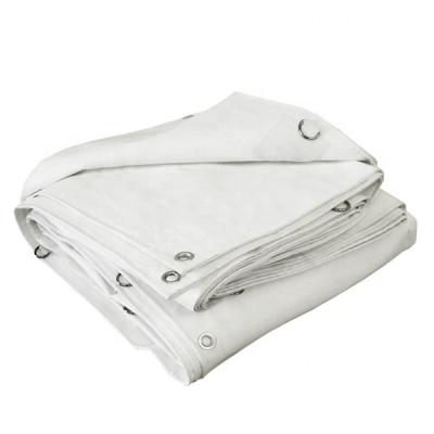 China Polyethylene plastic sheet white blue waterproof plastic PE tarpaulins with UV from factory in China for sale