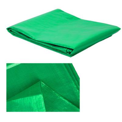 China Polyethylene plastic woven tarpaulin green polyethylene plastic fabric wholesale PE tarpaulin with eyelets reinforce for sale