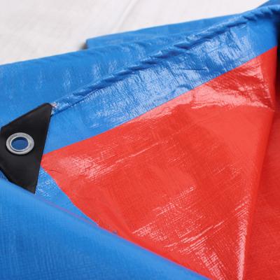 China waterproof outdoor pe tarpaulin blue orange for agriculture cover tarpaulin plastic polyethylene tarpaulin sheet for sale