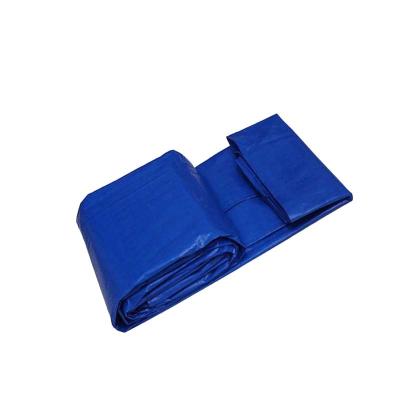 China PE Tarpaulin Lumber Cover blue white waterproof PE Tarpaulin plastic PE tarpaulins with UV from factory in China for sale