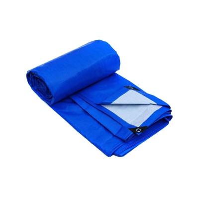 China HDPE+LDPE Cutting tarps sheet pe tarpaulin and tarpaulin blue white plastic PE tarpaulins with UV from factory in China for sale