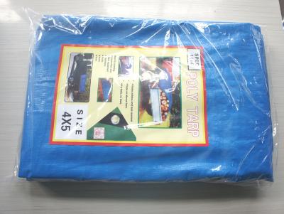 China Blue white 10x15ft heavy duty poly tarp canopy tent cover polyethylene laminate sheet  tarpaulin rolls or truck cover for sale