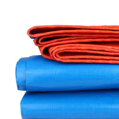 China Heavy duty blue white PE tarpaulin ready made&hot selling in Africa,100% waterproof&High tear-resistance for sale