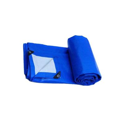 China Blue white 50g/m2-260g/m2 Waterproof Polyethylene Tarpaulin Plastic Tarpaulin PE Tarpaulin for sale