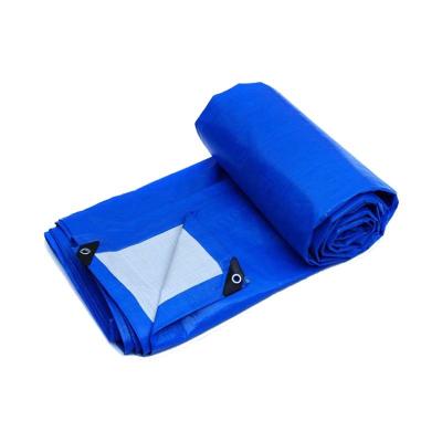 China 4x5M 6x8M Waterproof Blue White PE Tarpaulin With Various Sizes For Cover for sale