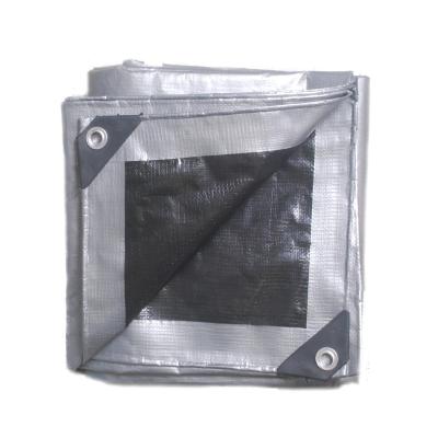China 100gsm tarp clip tarp tent shelter shade pe tarpaulin picnic blanket sheet for sale