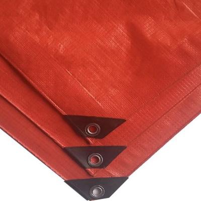 China PP or PE tarpaulin cover packed in bag bale or roll tarpaulin sheet for sale