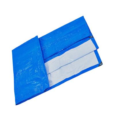 China 1.83m/2m/3.66m/4m width orange blue colors pe tarpaulin sheet for sale